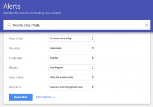 How to Set up Google Alerts - The Step by Step Guide